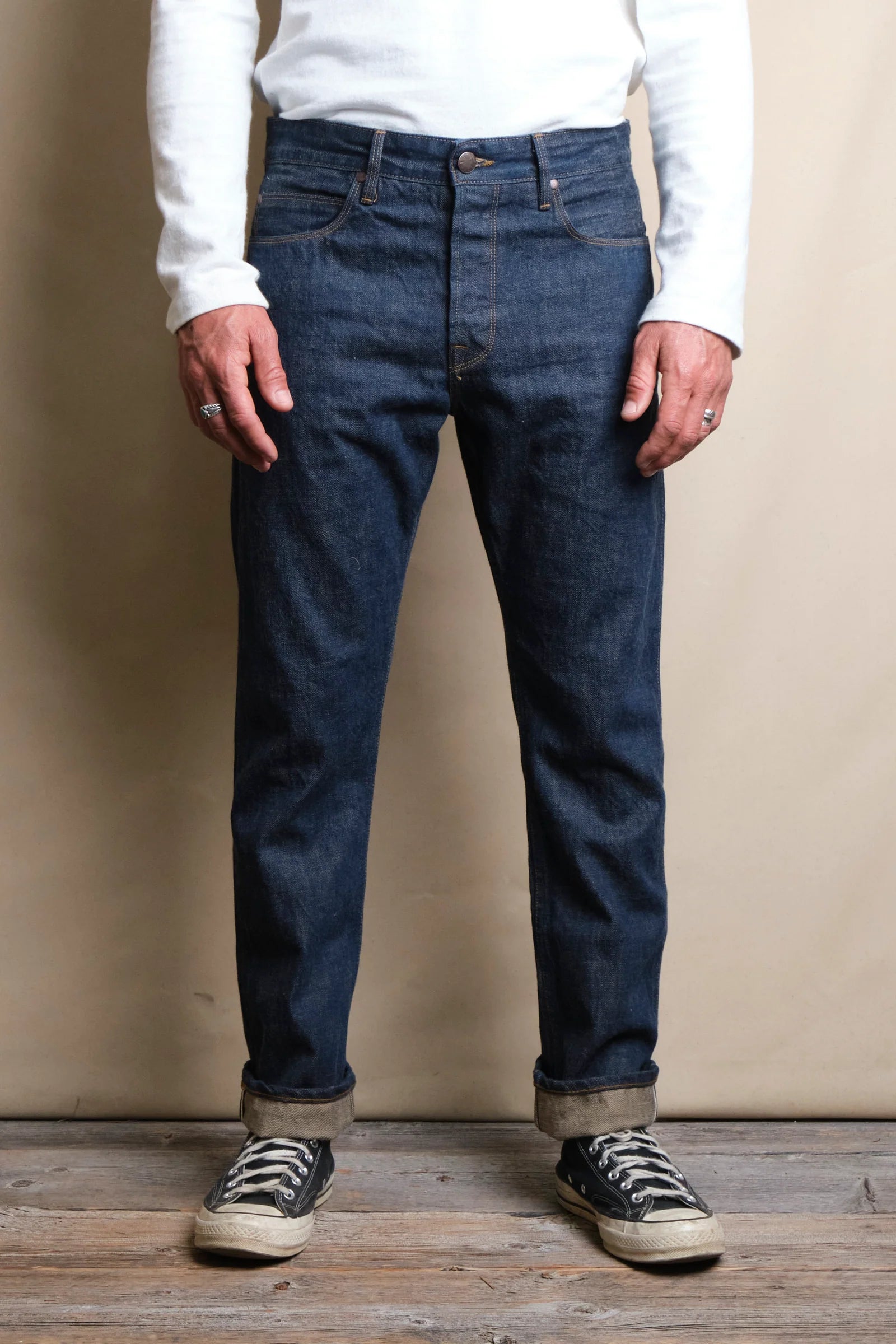 Freenote Cloth Rios 13oz Natural Rinsed Denim – Berkeley Supply