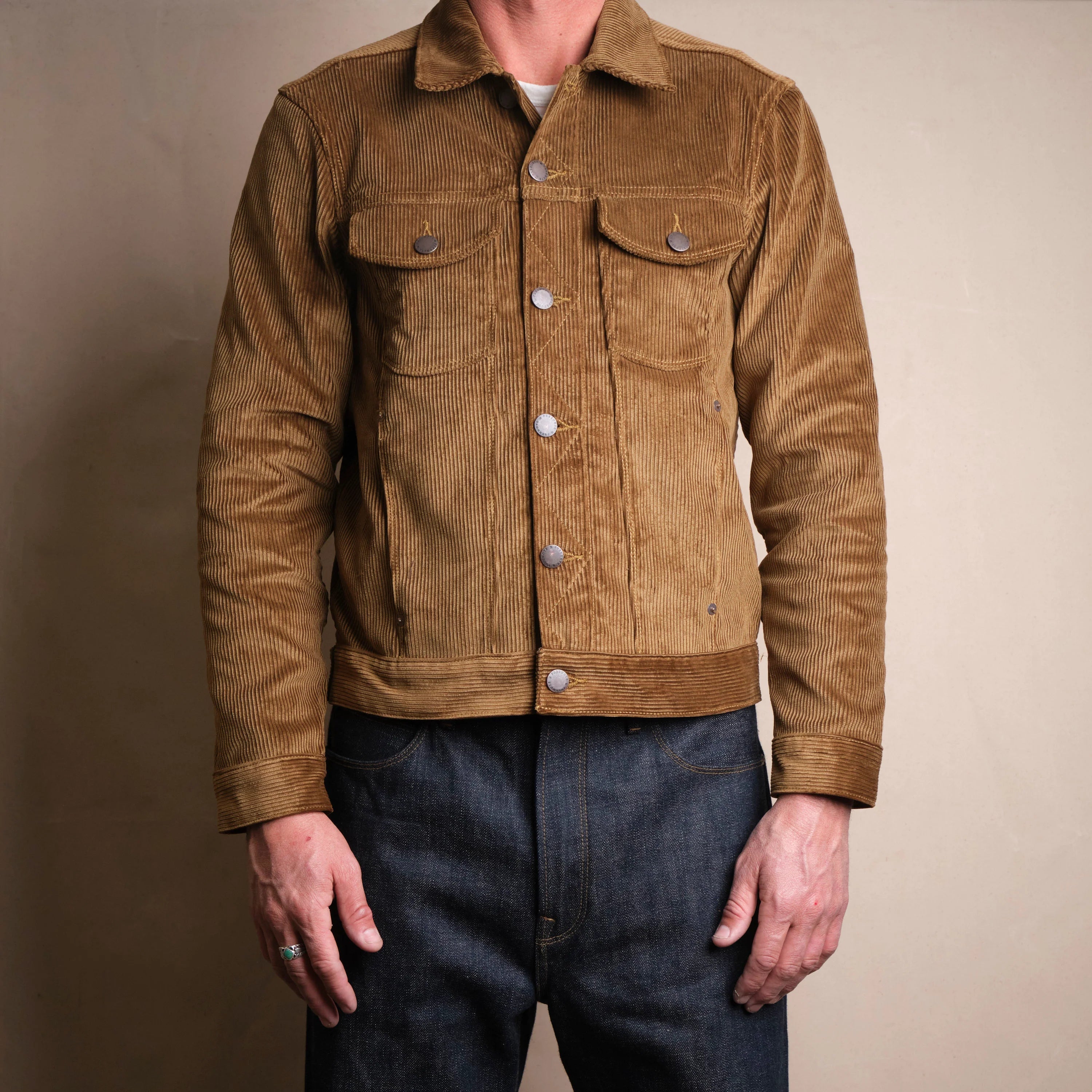 Freenote Cloth Classic Jacket - Gold Corduroy – Berkeley Supply