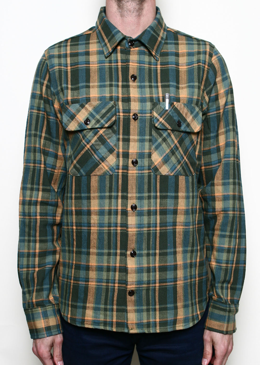 Rogue Territory Field Shirt - Forest Slub Plaid – Berkeley Supply